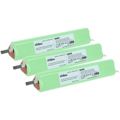 vhbw 3x Battery compatible with Velux Roof Window Roller Blind and ...