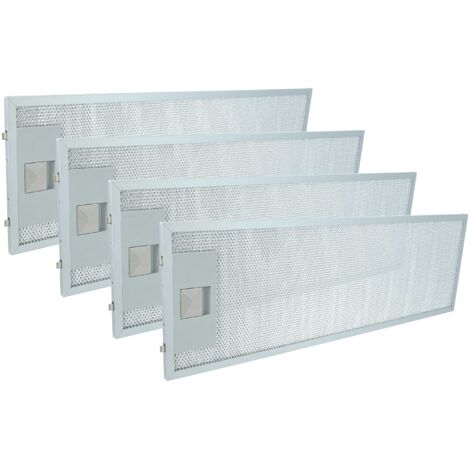 vhbw 4x Filter Filter Replacement for Elica GRI0112374A, 50268370009 ...