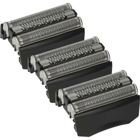 vhbw 3x Replacement Shaver Heads compatible with Braun Pulsonic 9595 ...