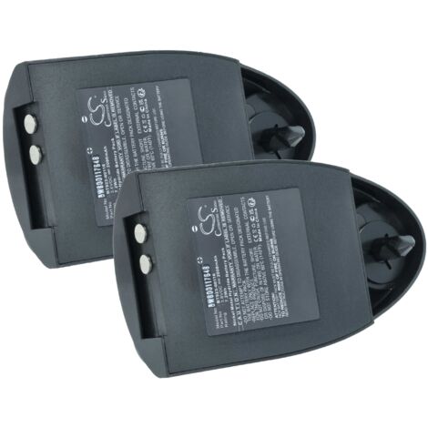 vhbw 2x Battery compatible with Cattron-Theimeg Excalibur Remote ...