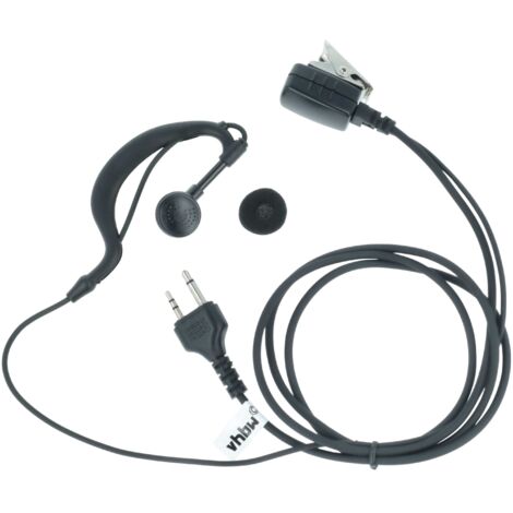 vhbw 5x Headset earpiece compatible with Alan Midland GXT-1000, G9, G8 ...