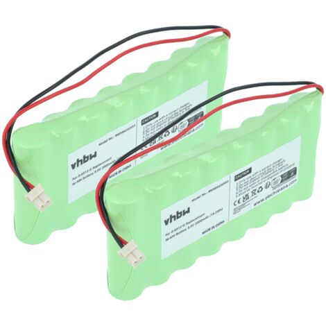 vhbw 2x Battery compatible with Visonic PowerMaxComplete, AmberLink ...