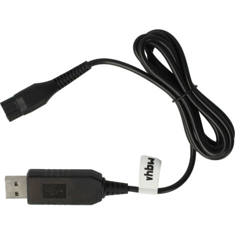 vhbw Charging Cable compatible with Philips RQ328, RQ330, RQ331, RQ338 ...