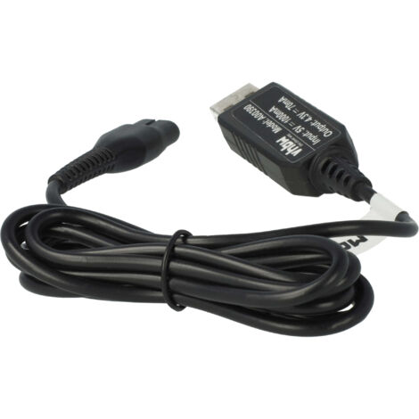 vhbw Charging Cable compatible with Philips RQ328, RQ330, RQ331, RQ338 ...
