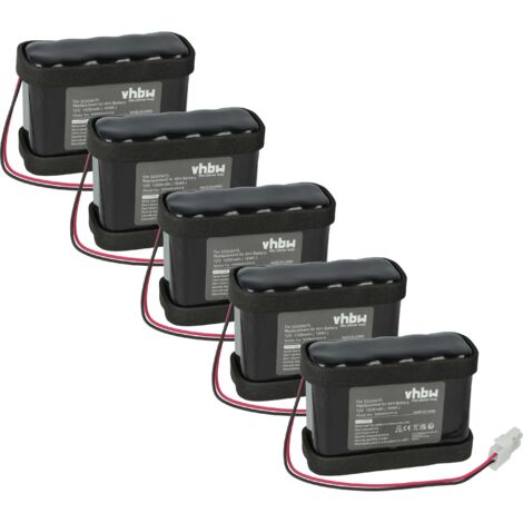 vhbw 5x Battery compatible with Ditec Entrematic DAS107, DAB105 Sliding ...