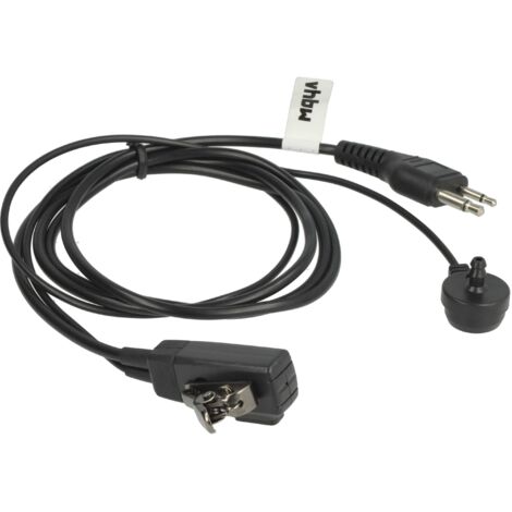 vhbw 10x Headset earpiece compatible with Retevis RT6 Radio Walkie ...