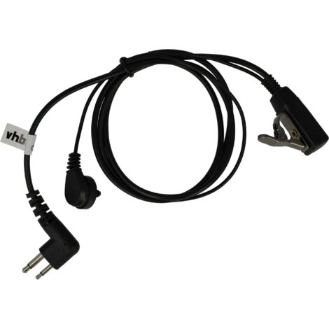 vhbw 10x Headset earpiece compatible with Motorola GP300, GP73, GP600 ...