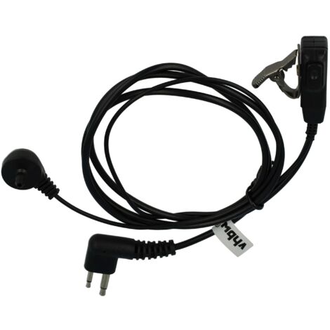 vhbw 10x Headset earpiece compatible with Motorola GP300, GP73, GP600 ...
