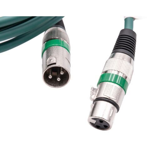 vhbw DMX Cable XLR Male Plug to XLR Female Socket compatible with ...