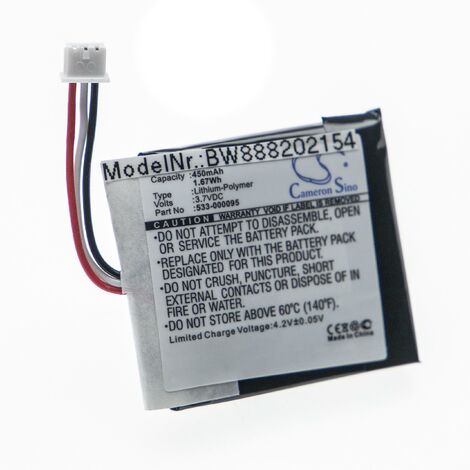 vhbw Replacement Battery compatible with Logitech H820e Wireless ...