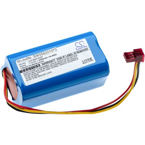 vhbw Battery Replacement for Lazer Runner 6800mAh 4 Cell Li-Ion Battery ...
