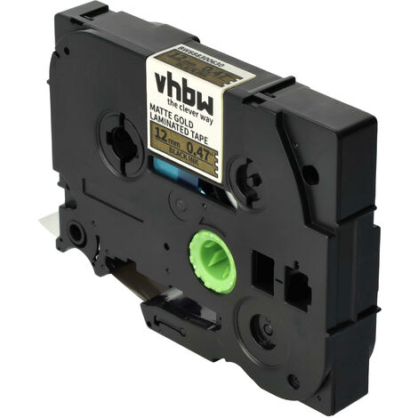 vhbw Label Tape compatible with Brother PT PT-1230PC, PT-1250, PT-1200S ...
