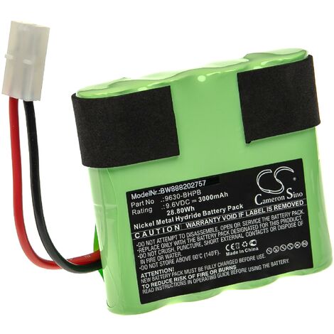 vhbw Replacement Battery compatible with Water Tech Pool Blaster Max CG ...