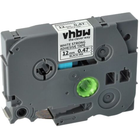 vhbw 1x Label Tape compatible with Brother PT 1250, 1230PC, 1250J Label ...