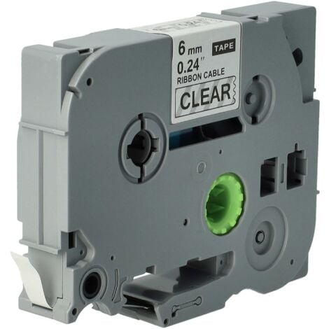 vhbw Label Tape compatible with Brother PT 1800E, 1760, 1800, 1750 ...