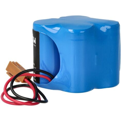 vhbw Battery Replacement for GE / Fanuc A98L-0031-0025, BR-2/3A4F, BR2/3AGCT4A for Industrial ...