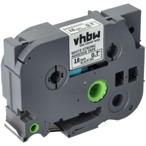 vhbw Label Tape compatible with Brother PT 310CC, 310B, 310, 320, 330 ...