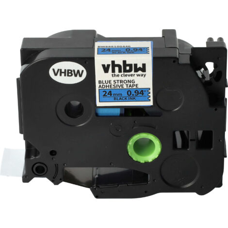 vhbw Label Tape compatible with Brother PT 3600, 520, 2730VP, 350, 330 ...