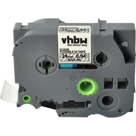 vhbw Label Tape compatible with Brother PT 2200, 2210, 2300, 2310 Label ...