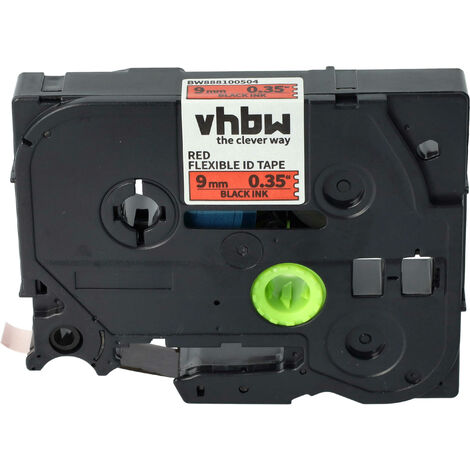 vhbw Label Tape compatible with Brother PT 1250, 1250J, 1250LB, 1250S ...