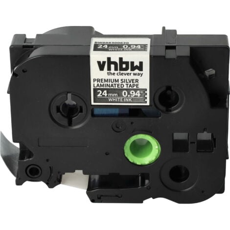 vhbw 1x Label Tape compatible with Brother PT PT-2460, PT-2470, PT-2450 ...