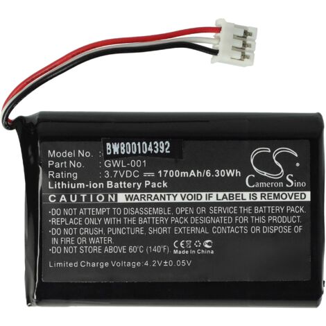 vhbw Replacement Battery compatible with Wacom Graphire 4 Tablet ...