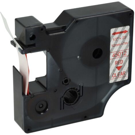 vhbw Label Tape compatible with Dymo LabelWriter Duo 400, Duo, Duo 450 ...