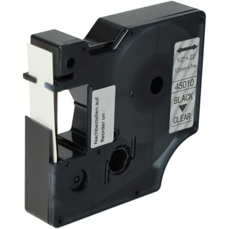 vhbw Label Tape compatible with Dymo LabelWriter Duo 400, Duo, Duo 450 ...