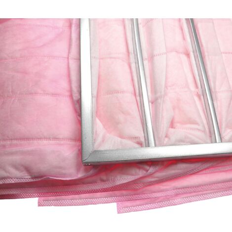 vhbw HVAC F7 Bag Filter for Air-Conditioner Unit Ventilation System, 59 ...