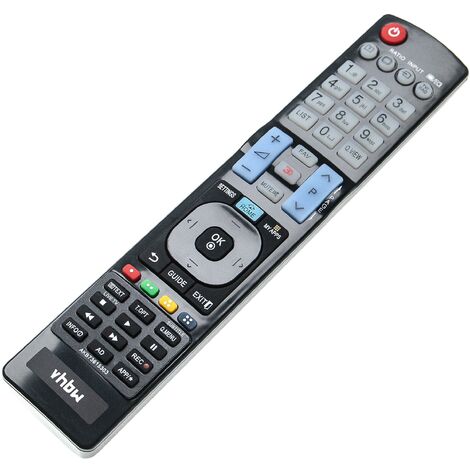 vhbw Remote Control Replacement for LG AKB73615303, AKB73756580 for TV ...