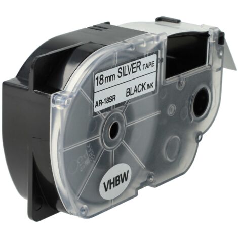 vhbw Label Tape compatible with Casio KL-7200, KL-70E, KL-750E, KL-780 ...