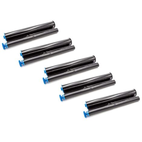 vhbw 5-Pack Thermal Fax Ribbon compatible with Sagem Phonefax 351, 350 ...