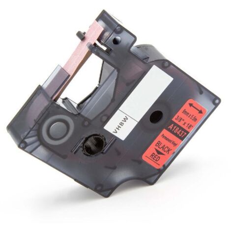 vhbw Label Tape compatible with Dymo Rhino 6000, 5000, 5200, 4200, 3000 ...