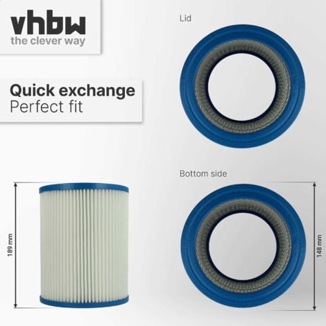 vhbw Replacement Filter compatible with Fein Dustex 25, 40 Wet and Dry ...