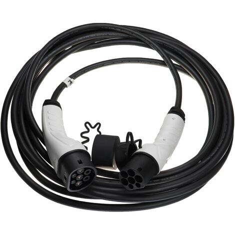 vhbw Charging Cable Type 2-Type 2 compatible with Mitsubishi Outlander ...