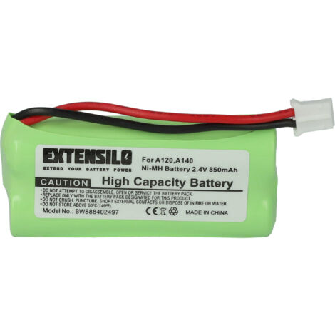 EXTENSILO Replacement Battery compatible with Siemens Gigaset C240 ...