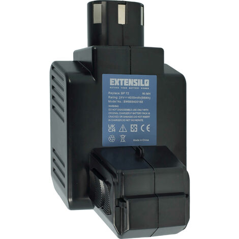 EXTENSILO Battery Replacement for Hilti BP40, 331530 for Power Tools ...