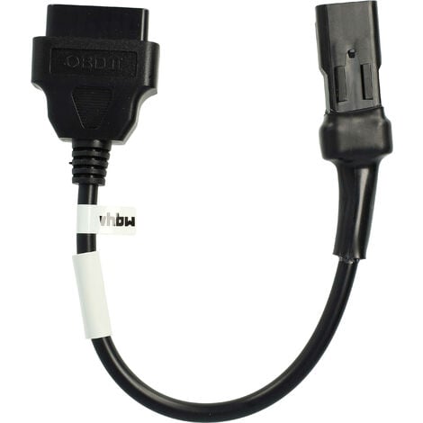 vhbw OBD2 Adapter 4 Pin to OBD2 16Pin compatible with Ducati Monster ...