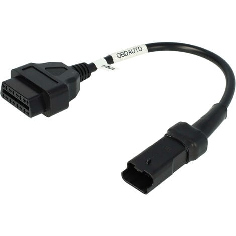 vhbw OBD2 Adapter 4 Pin to OBD2 16Pin compatible with Ducati Monster ...