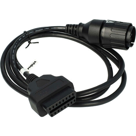 vhbw OBD2 Adapter 10 Pin to OBD2 16Pin compatible with BMW R 1200 GS ...