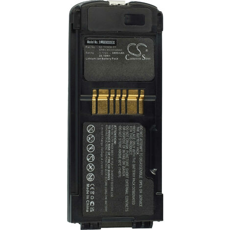 vhbw Battery compatible with Symbol MC9500, MC9590, MC9596 Barcode ...