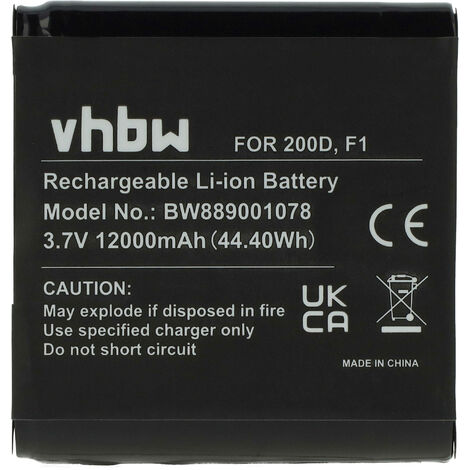 vhbw Battery Replacement for Pure ChargePAK F1, F1 for Digital Radio ...