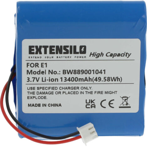 EXTENSILO Battery compatible with Pure Evoke Mio Union Jack, One Flow ...