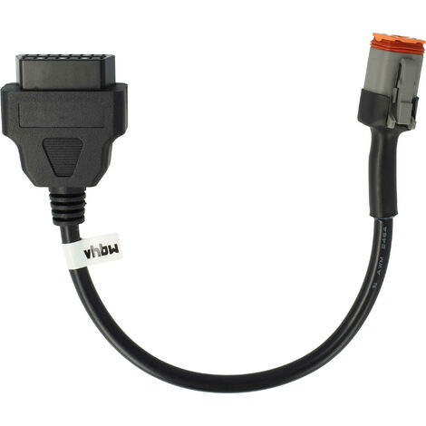 vhbw OBD2 Adapter 4 Pin to OBD2 16Pin compatible with Harley Davidson ...