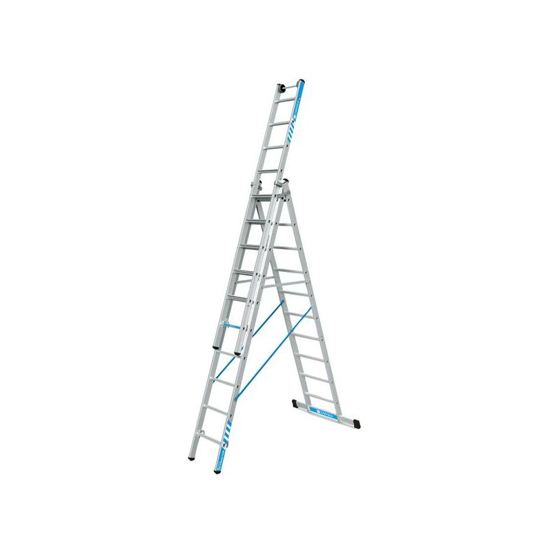 Zarges 41579 Skymaster Plus X Combination Ladder 3-Part 3 x 10 Rungs ...