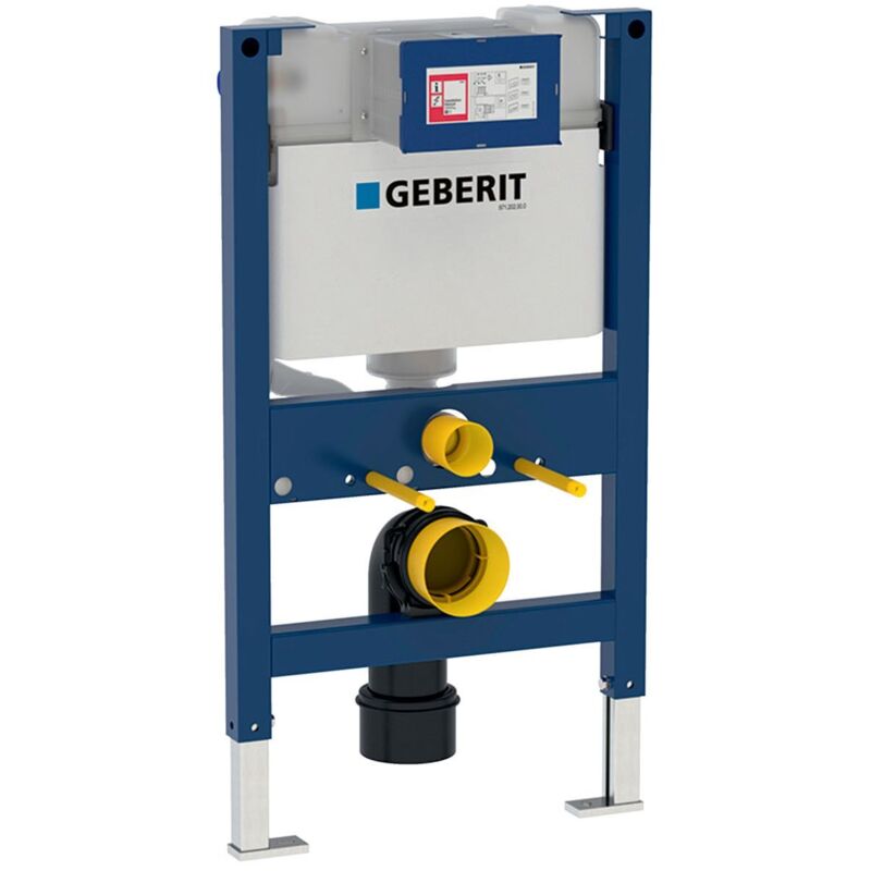 Geberit Duofix 0.82m WC Toilet Frame UP320 Kappa Cistern + Bracket + WC ...