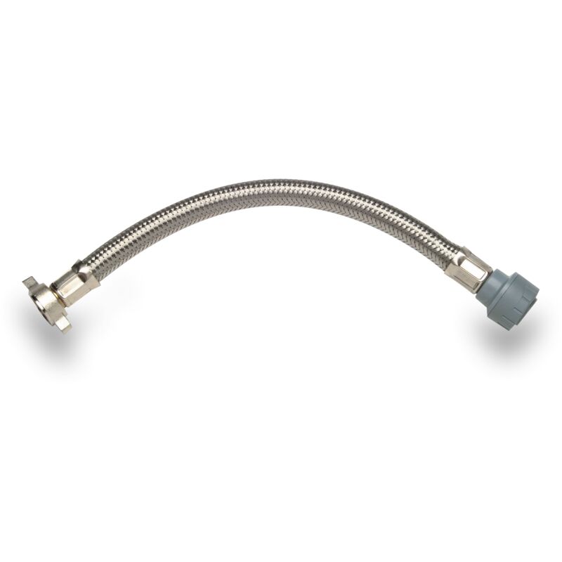 Polypipe PolyPlumb PB6822 22mm x 3/4 Inch Flexible Hose Tap Connector ...