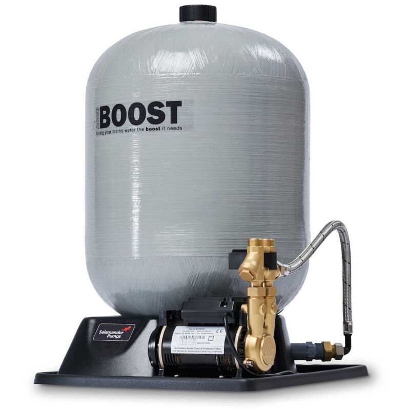 Salamander AccuBoost 60L Pumped Accumulator Tank Mains Booster Water Pump