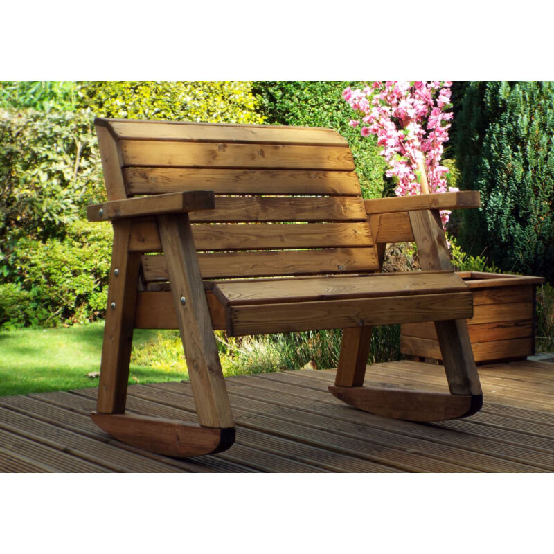 Charles Taylor Little Fellas Wooden Rocker Bench Rocking Chair Seat Kids