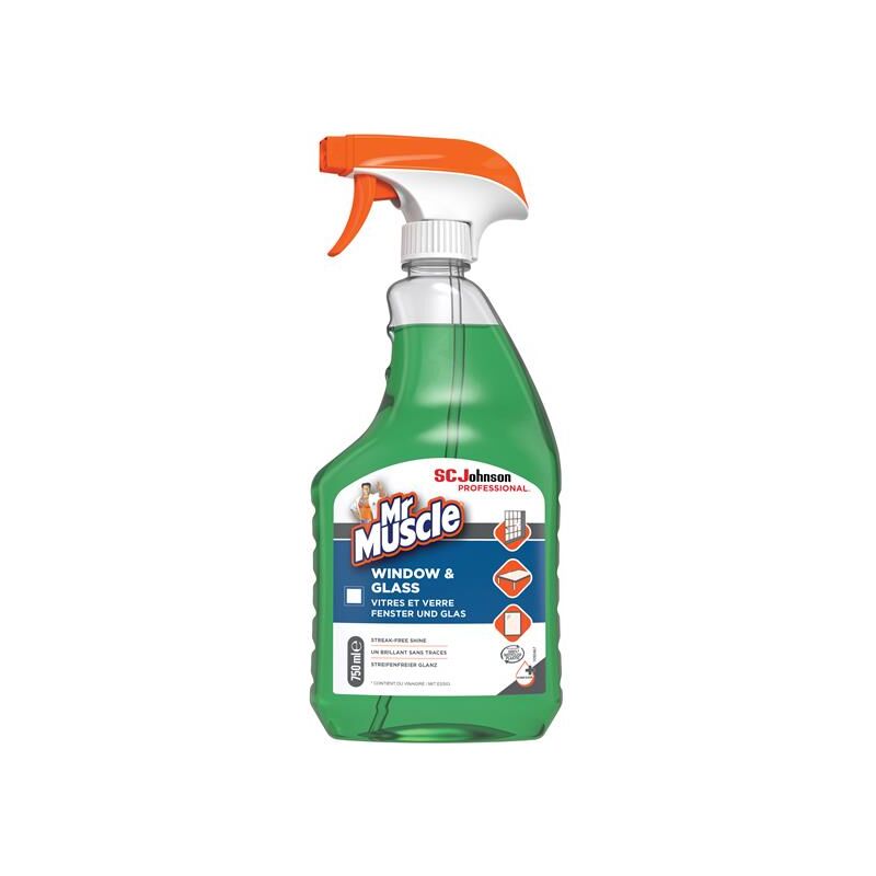 SC Johnson Professional 316533 Mr Muscle Window & Glass Cleaner 750ml ...